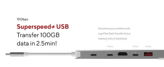 LINQ 6in1 PRO USB-C Multiport Hub 140W – LINQ | Seamless Technology