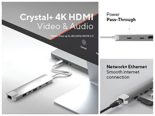 LINQ 6in1 PRO USB-C Multiport Hub 140W – LINQ | Seamless Technology